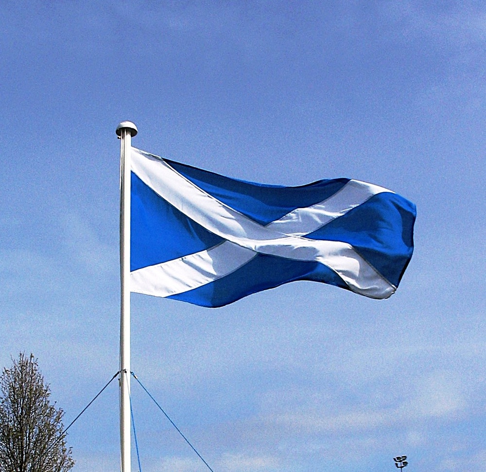 Hand-Sewn St Andrew's Flag | Premium Scottish Saltire & Cross